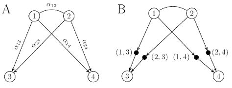 Contribution Nodes An Example Of An Admixture Graph A And Its