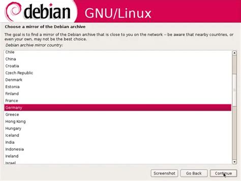 installing debian etch from a windows system with debian installer