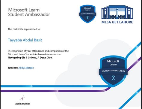 Tayyaba Abdul Basit On Linkedin Git Github Certification