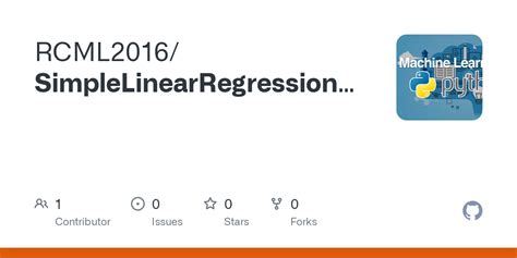 Github Rcml Simplelinearregressionwithpytorch