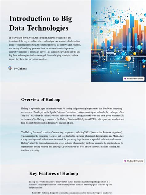 Introduction To Big Data Technologies Pdf Apache Hadoop Apache Spark