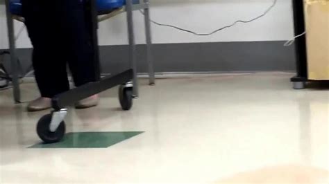 Candid Teacher Epic Shoeplay Gray Flats Dangling Heelpop