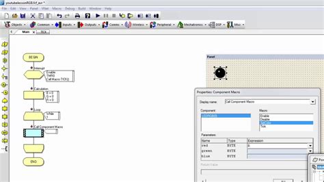 Flowcode УРОК 22 Rgb светодиод Youtube
