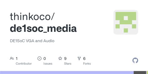 GitHub Thinkoco De1soc Media DE1SoC VGA And Audio