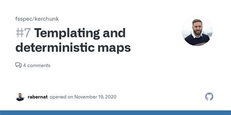 templating and deterministic maps · issue 7 · fsspec kerchunk · github