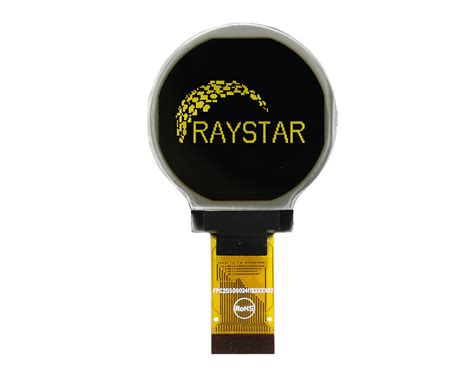Circular Oled Display 1 18 Inch 128x128 Circular Oled Raystar
