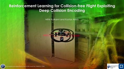 Reinforcement Learning For Collision Free Flight Exploiting Deep