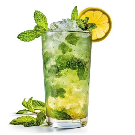 Premium Photo Refreshing Cucumber Lime Isolated On White Background