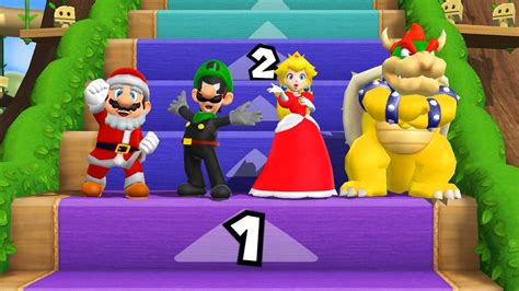 [마리오 파티9] 단계를 올려 마리오 Vs 루이지 Vs 공주 복숭아 Vs 쿠파 마스터 난이도 Youtube