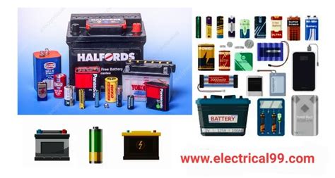 Electrical Engineering Different Types Of Battery