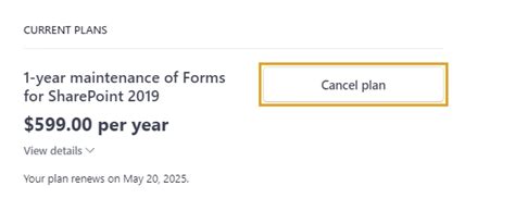 Manage Your Plumsail Forms For Sharepoint Subscription — Plumsail