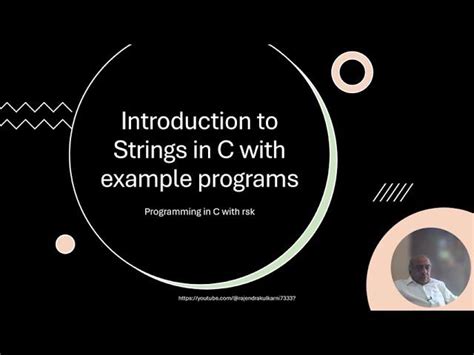Strings Character Arrays In C With Examples Declaration Of Char Arrays Rajendra Kulkarni
