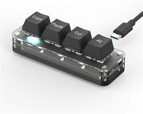 Btxetuel Mini 3 Key Cut Copy Paste Keyboard Ctrl X C V Shortcut One Handed Keyboard