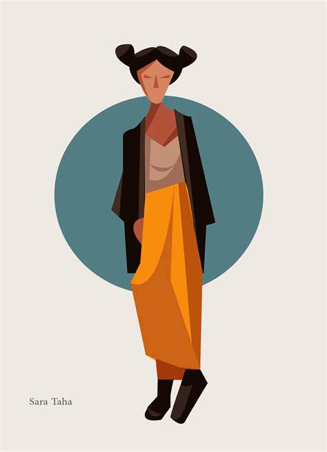 Flat Vector Illustration Characters On Behance