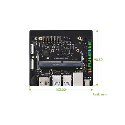 WaveShare Jetson Orin Nano NX Development Board Flexible Storage And