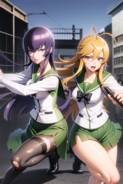 Saeko Busujima Apron