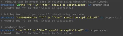 Proper Case Does Not Function Correctly With Color Codes Issue 4602