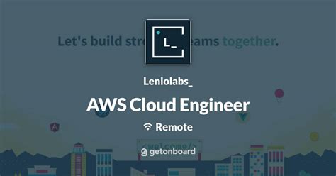Aws Cloud Engineer At Improving South America Remote Work From Home Get On Board