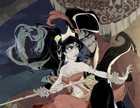 Jafar Jasmine Princess Slave Fan Art Print Arabian Etsy