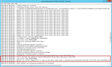 Sharepoint 2016 It Preview There Was An Error During Installation Viorel Iftode