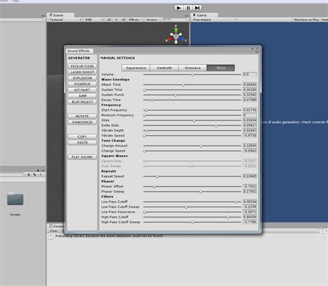 GitHub Zeh Usfxr A Unity Port Of Sfxr As Sfxr Bfxr