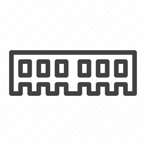 Computer Ram Access Memory Icon Download On Iconfinder