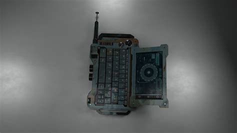 Sci Fi Pda Computer Device Prop 3d Model Cgtrader