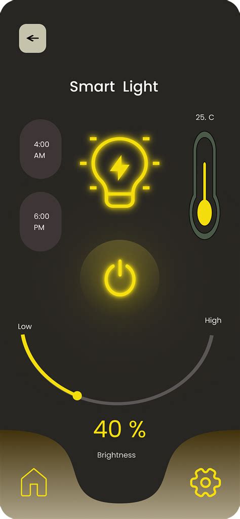 Smart Light Control App By Subhash Gautam On Dribbble