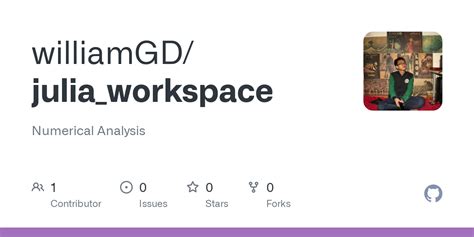 github williamgd julia workspace numerical analysis