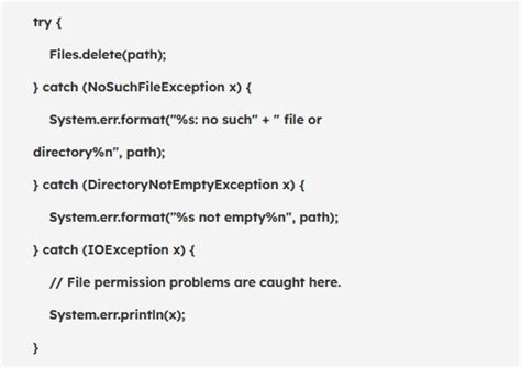 How To Delete The File In Java