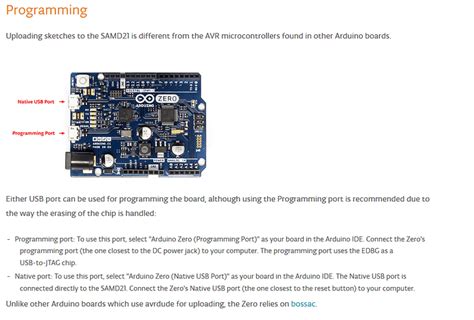Arduino Zero 3rd Party Boards Arduino Forum