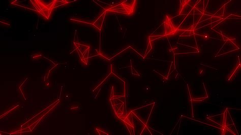 Animated Abstract Red Color Dots And Line Digital Background Plexus Background 24135031 Stock