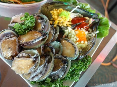 을왕리 해송 조개구이