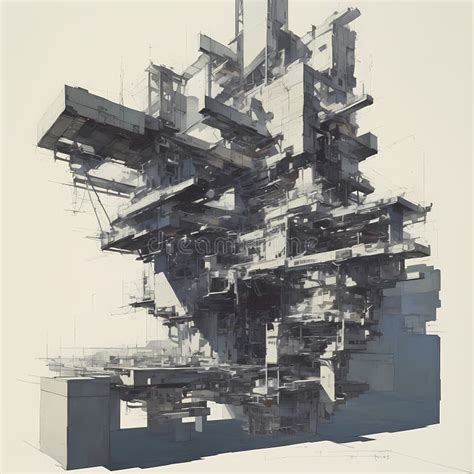 Abstract Architectural Structure Stock Illustration Illustration Of Dynamism Visually 354781934