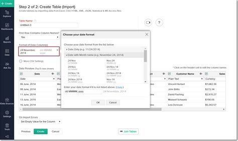 Import From Files Zoho Analytics On Premise