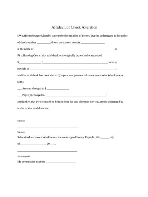 Affidavit Of Unauthorized Remotely Created Doc Template Pdffiller