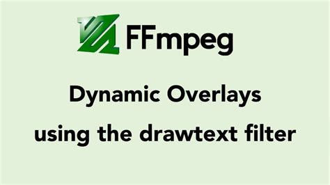 Ffmpegs Drawtext Filter Examples My Blog Post Ffmpeg