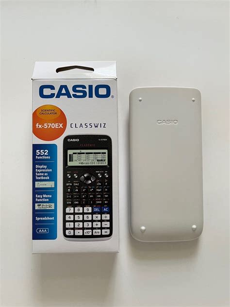 Casio Fx 570ex Scientific Calculator Hobbies And Toys Stationery And Craft Stationery And School