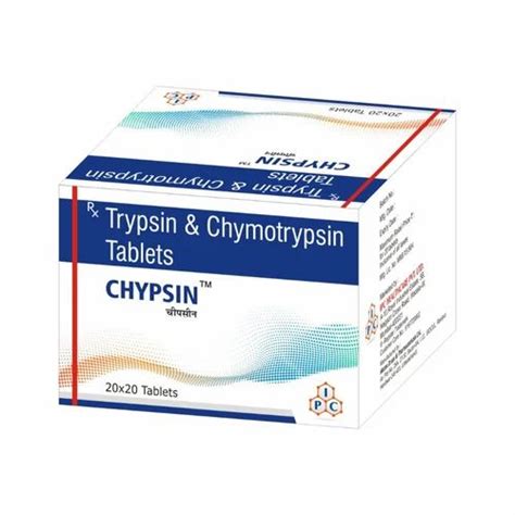 Chypsin Trypsin And Chymotrypsin Tablets At ₹ 260 Strip Chymocip Tablet In Mumbai Id