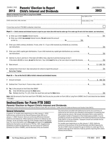 California Form 3803 ≡ Fill Out Printable Pdf Forms Online