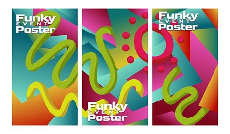 추상 Techy 2000 년대 기하학적 그라디언트 디자인 추상 기하학적 그라디언트 굵은 선 2000 년대 밀레니엄 스타일 화면 크기 설정 템플릿 벡터 일러스트 레이 션 0