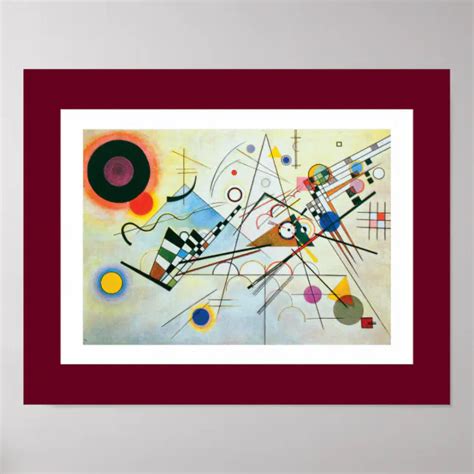 Composition Viii By Wassily Kandinsky Poster Zazzle