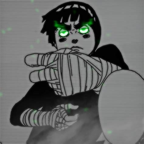 Rock Lee Naruto Наруто Аниме Рок