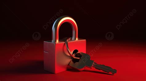 3d 렌더링에서 키가 있는 빨간색 격리된 자물쇠 열린 자물쇠 잠금 3d 자물쇠 배경 일러스트 및 사진 무료 다운로드