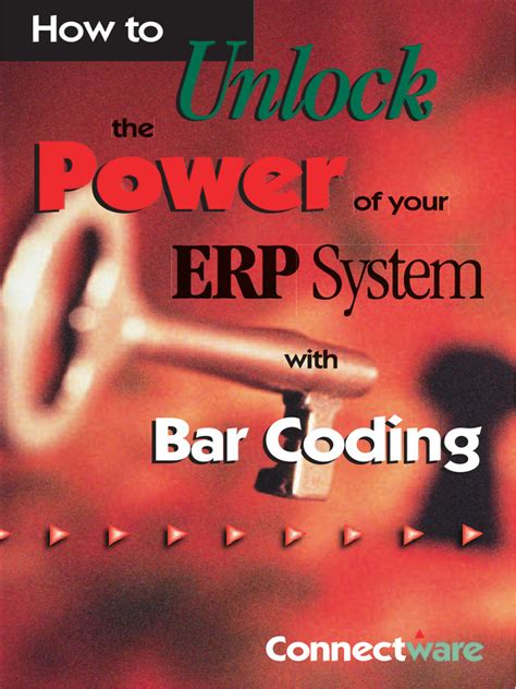 Connectware How To Unlock The Power Pdf Barcode Inventory