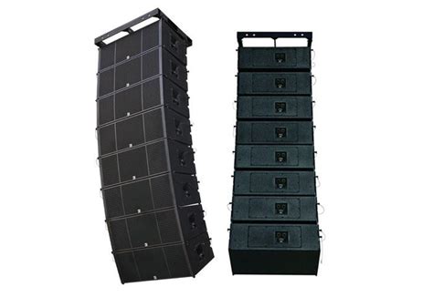 waterproof 3 way line array speakers system 2x12 neodymium woofers