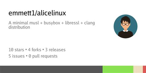 Emmett1alicelinux A Minimal Musl Busybox Libressl Clang