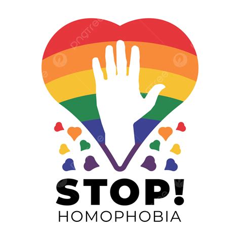 무지개 심장 손으로 동성애 공포증 Png 중지 동성애 혐오증을 멈춘다 Homophobia Png를 중지하십시오 동성애 Png 일러스트 및 벡터 에 대한 무료 다운로드