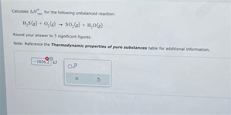 Solved Calculate Δhrxn∘ For The Following Unbalanced