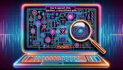 how to approach string manipulation questions a comprehensive guide